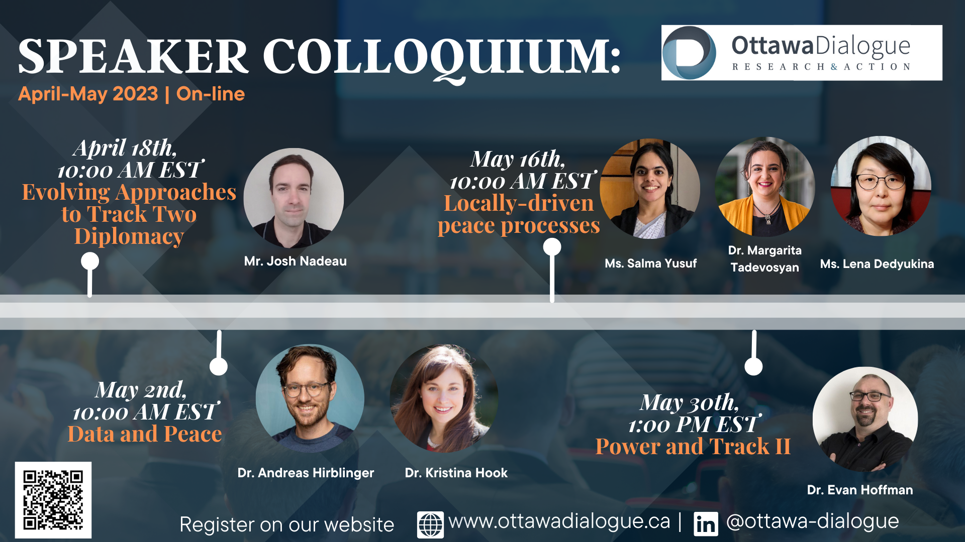 EVENT: Speaker Colloquium Series, Spring 2023 - Ottawa Dialogue